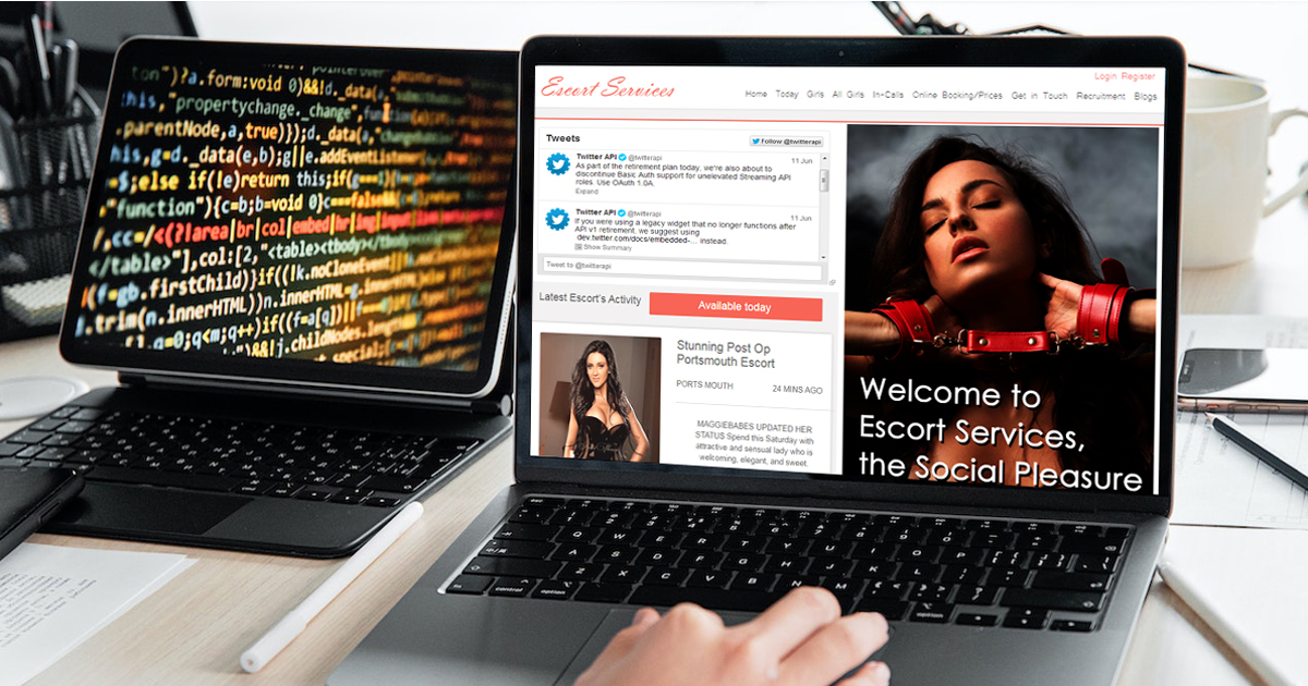 Escort Website Demo | Custom Escort Web Development - BLW TECH